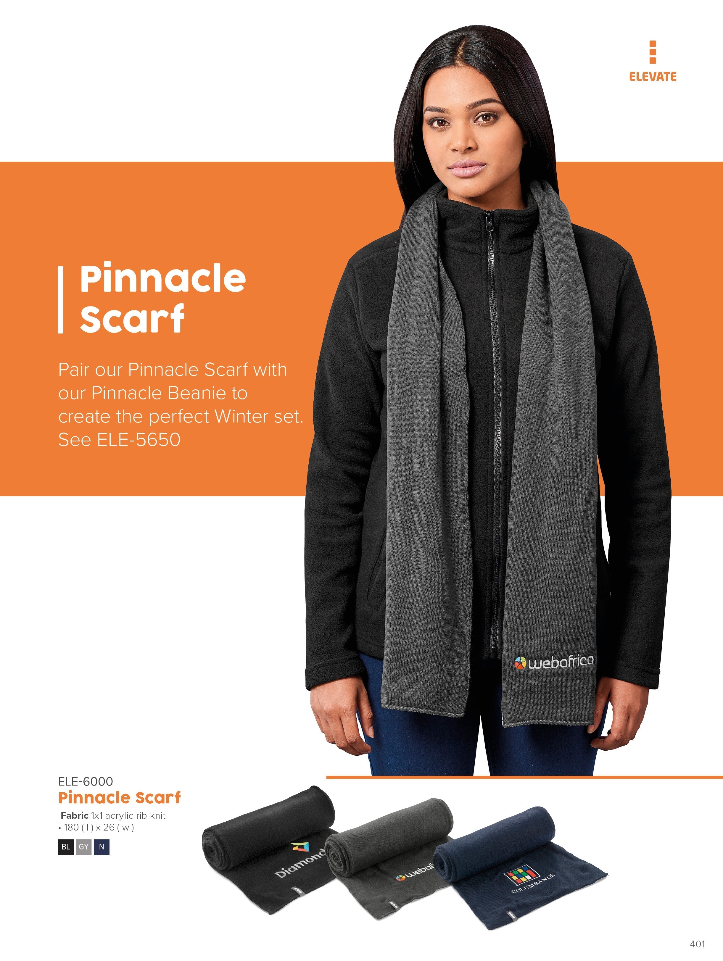 Corporate Branded Scarves | Custom Scarves With Logo | Winter Wear ...