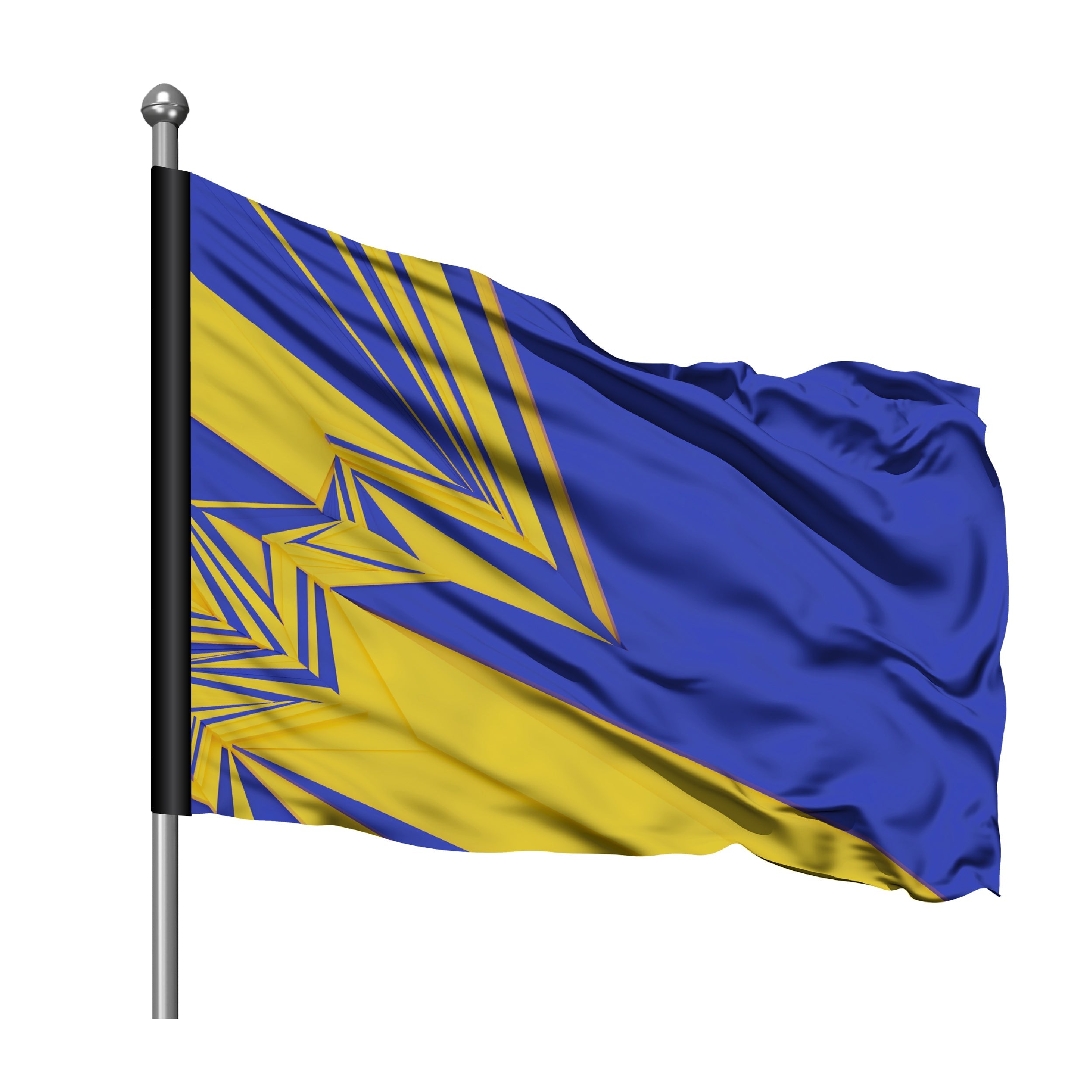 Digitally Printed Flag, Double Sided, 1800mm x 1200mm, with sleeve ...
