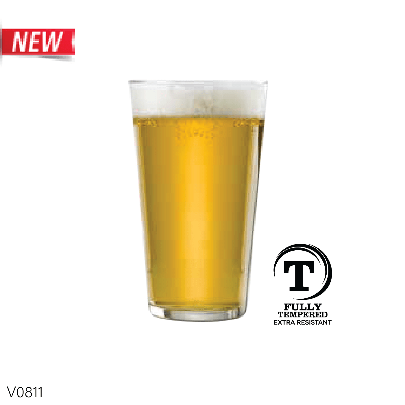 Vic Conical Beer 660ml | Beer Glass Supplier | Drinking Beer Glasses ...