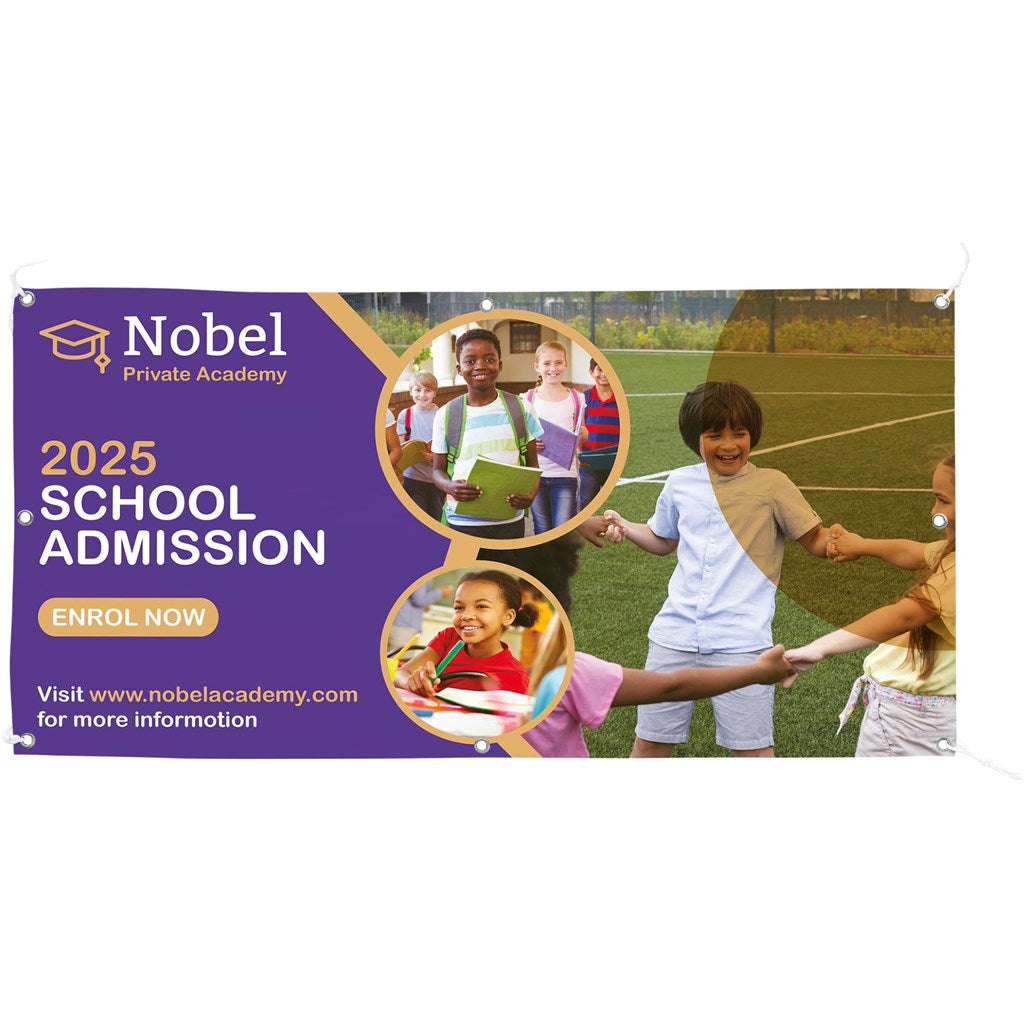 PVC Banner 1.2m x 0,6m – Giftwrap Shop